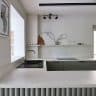 Built-in fridge freezer: a DIY tutorial with microcement - Claire ...