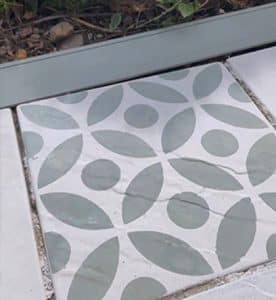Patio paint and how to transform an old concrete path - Claire Douglas ...
