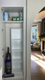 Utility cupboard storage hack: the alternative to a small utility room ...