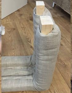 How to make an easy DIY footstool from scratch - Claire Douglas Styling
