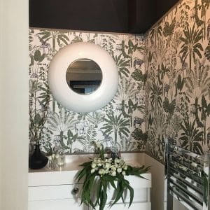 DIY framed wallpaper panels: wall art in 7 easy steps - Claire Douglas ...