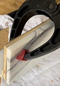 How to make a marble side table in 6 easy steps - Claire Douglas Styling