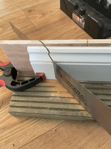 How to use a mitre box: perfect mitre cuts in simple steps - Claire ...
