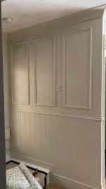 DIY framed wallpaper panels: wall art in 7 easy steps - Claire Douglas ...