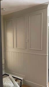 DIY framed wallpaper panels: wall art in 7 easy steps - Claire Douglas ...