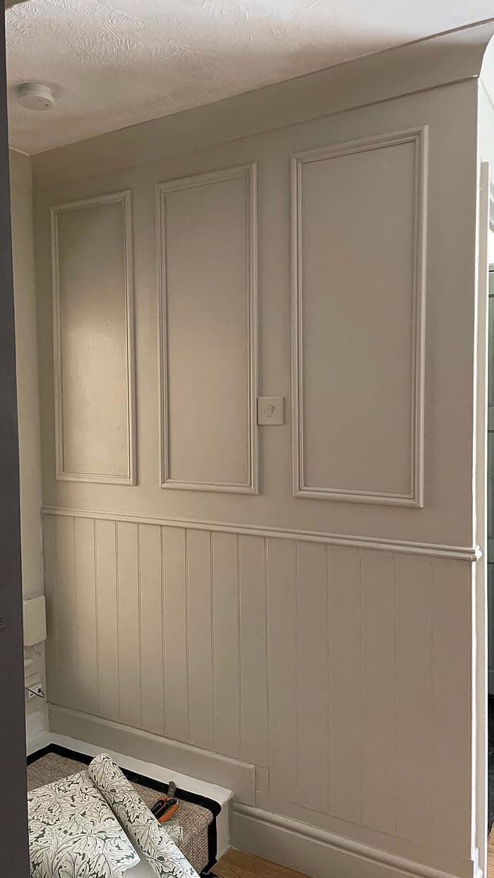 DIY framed wallpaper panels: wall art in 7 easy steps - Claire Douglas ...