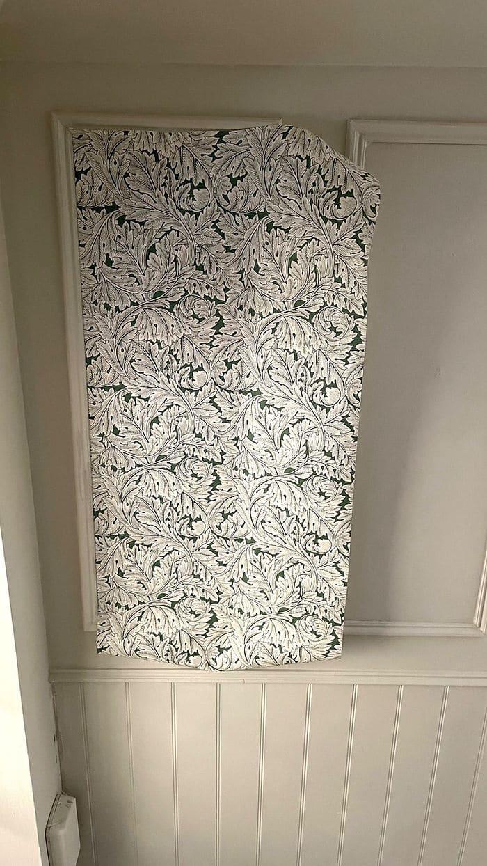 DIY framed wallpaper panels: wall art in 7 easy steps - Claire Douglas ...