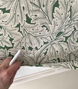 DIY framed wallpaper panels: wall art in 7 easy steps - Claire Douglas ...