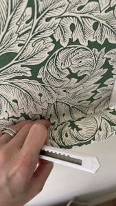 DIY framed wallpaper panels: wall art in 7 easy steps - Claire Douglas ...