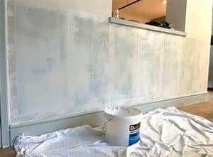 A DIYer's guide to applying a skim coat to walls and ceilings - Claire ...