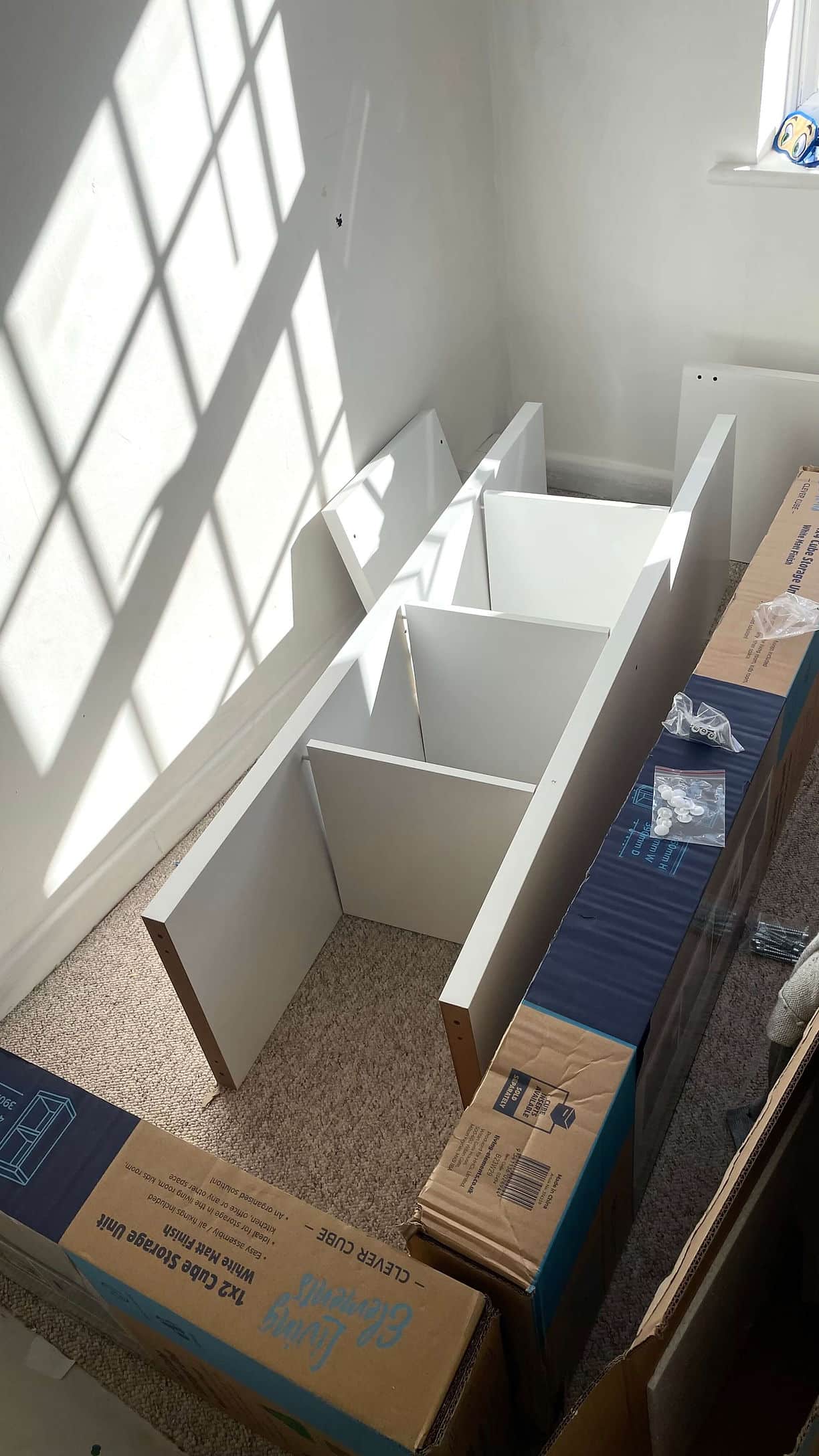 DIY storage bed: how to make a cube storage bed base - Claire Douglas ...