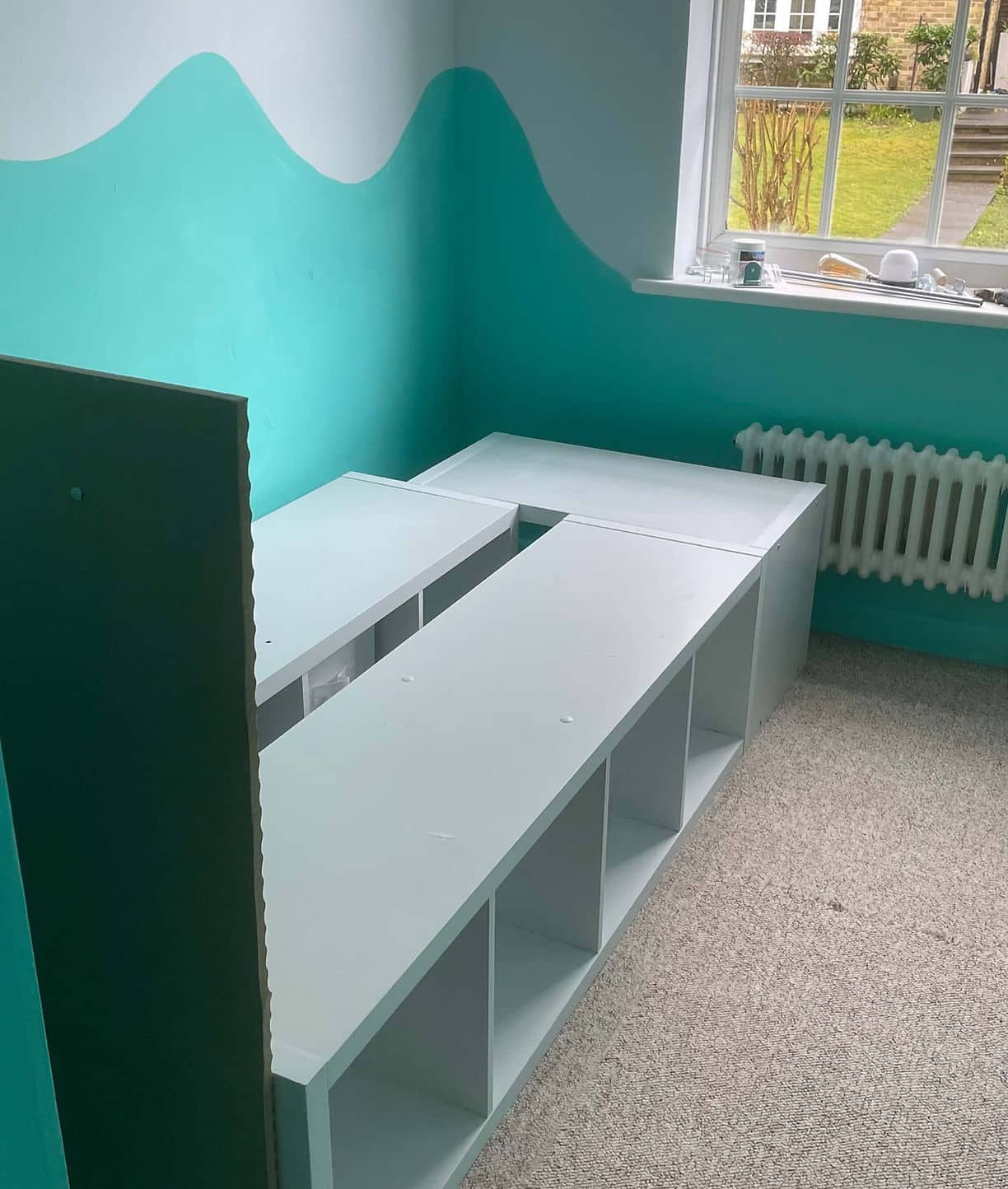 DIY storage bed: how to make a cube storage bed base - Claire Douglas ...