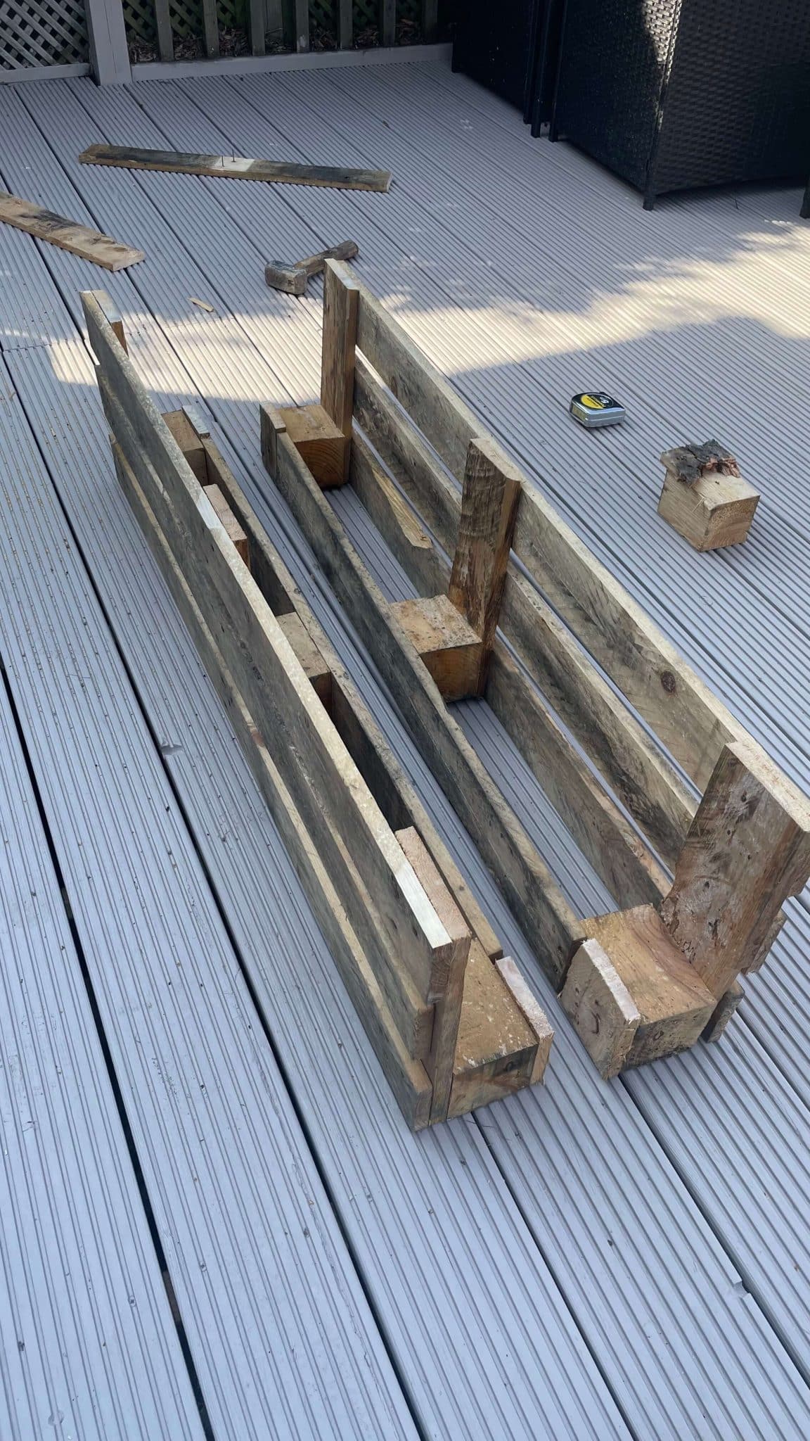Pallet planter boxes diy: you need to try this one! - Claire Douglas ...