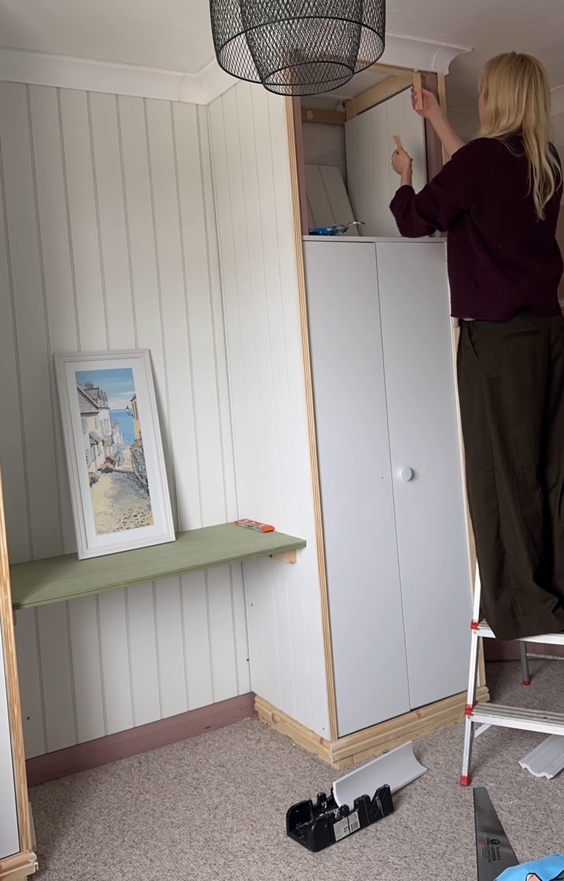 DIY fitted wardrobes - how to hack your freestanding flatpacks - Claire ...