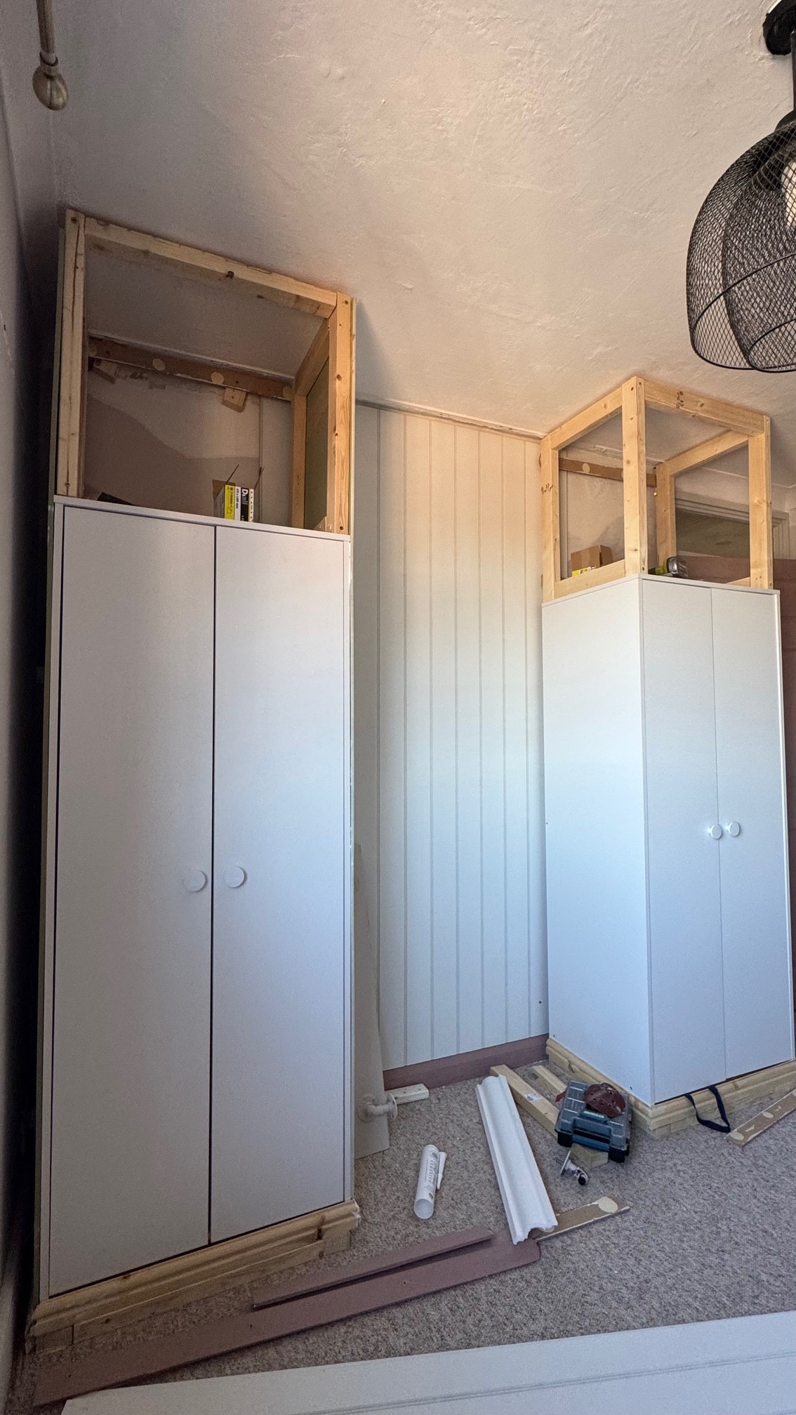 DIY fitted wardrobes - how to hack your freestanding flatpacks - Claire ...