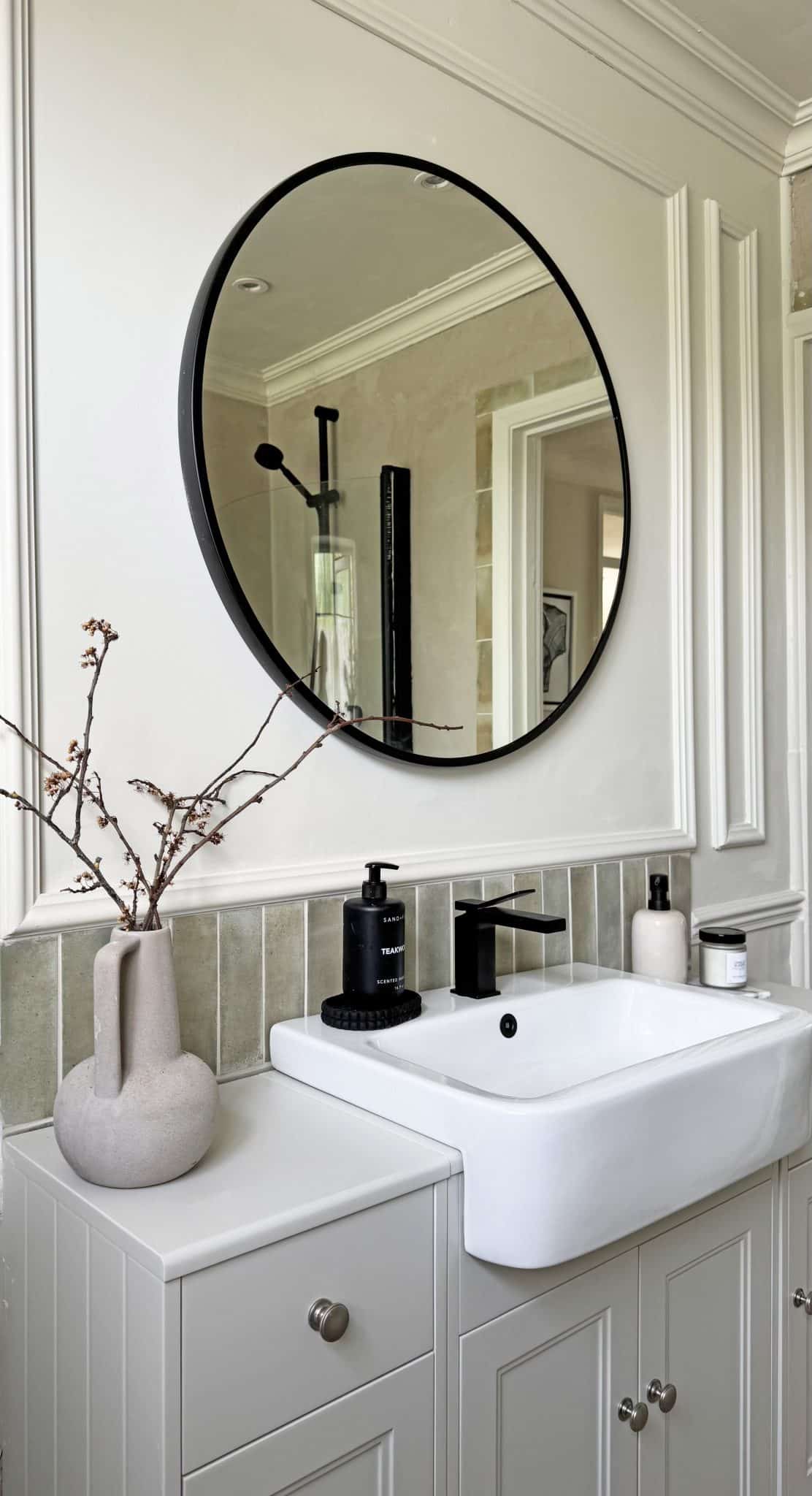 How to repair mirror desilvering (those horrid brown edges) - Claire ...